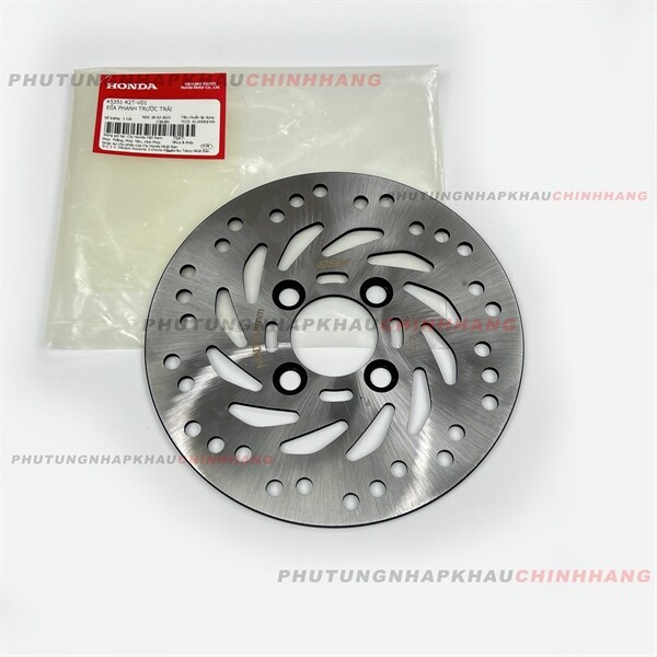 Đĩa thắng trước CBS Lead 125 4 val 2022 2023 2024 2025, Đĩa phanh trước ...